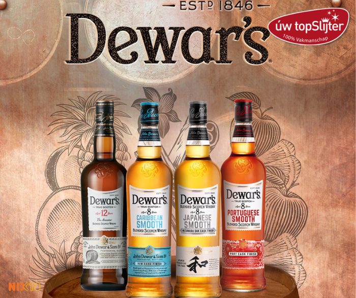 Ontdek de Dewar's cask range - Laurijssens - úw topSlijter